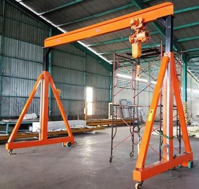 China Electric 10 Ton Portable Gantry Hoist Precise Positioning for sale