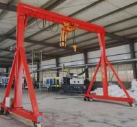 China Safety Sensor Liftable Small Portable Gantry Crane 1 Ton for sale