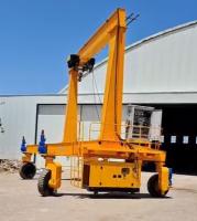 China assemble 5 Ton Mobile Gantry Crane Different Height All Clear Width for sale