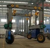 China 50 Ton Double Girder Mobile Gantry Crane For Construction Sites for sale