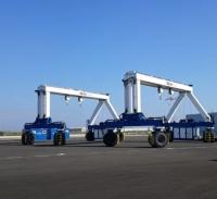 China Asymmetric Design Mobile Bridge Crane Extra Wide 80t for sale