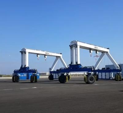 China Asymmetric Design Mobile Bridge Crane Extra Wide 80t for sale