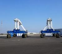 China Asymmetric Design Mobile Bridge Crane Extra Wide 80t for sale