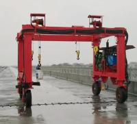 China Double Beam 10t Mobile Gantry Crane For Warehouses for sale