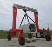 China High Capacity Mobile Gantry Cranes Precise Lifting In Shipyard for sale
