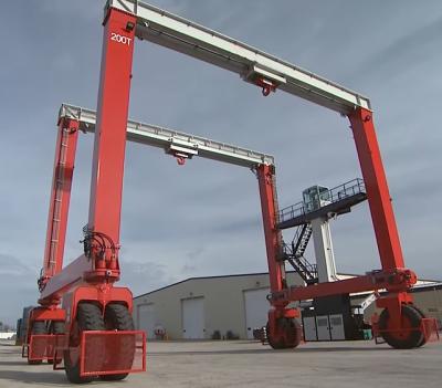 China Tire Small Mobile Gantry Crane Multiple Configurations With Varying Load Capacities for sale