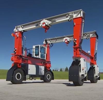 China F12-20t All Weather Tire Mobile Bridge Crane For Warehouse for sale