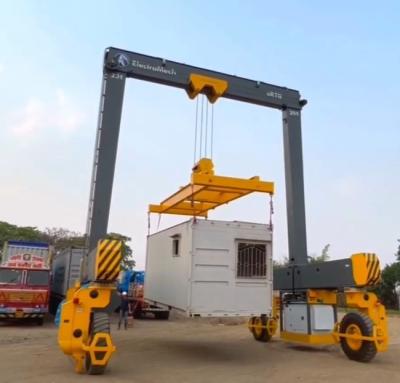 China Shipyard 10t Mobile Gantry Crane With Quick Installation And Commissioning for sale