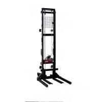 China Portable Small Loading 300kg Brick Lift Electric Truck Mounted Forklift Warehouse Load Elevator for sale