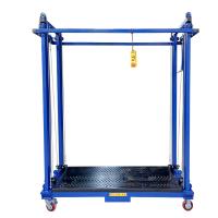 China Foldable Mobile CE Scaffold Lift Cargo Ladder 1.5-3m for sale