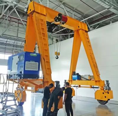 China Safe Lifting Mobile Gantry Cranes In Workshop Or Yards for sale