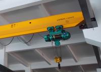 China GOST BV A5 8 Ton Single Girder Overhead Cranes For Factory for sale