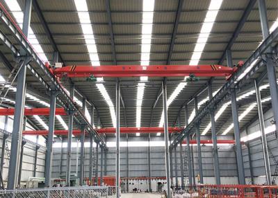 China 10kn To 200kn Single Beam Overhead Workshop Crane Wireless Remote Control for sale