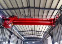 China Steel Factory Double Girder Overhead Cranes Frequency Inverter Control A5 Class for sale