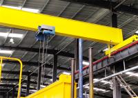 China Single Beam Electric Overhead Traveling Crane 2t To 12.5t In Workshop for sale