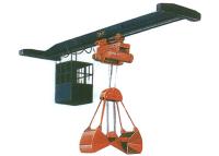 China 3T 5T 10T Grab Bucket Single Girder Bridge Cranes LZ Type for sale
