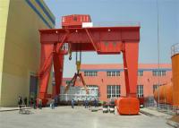 China Customized 10 Ton Double Girder Rail Gantry Cranes For Warehouse for sale