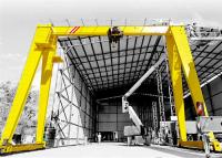 China Travelling Electric 16T Single Girder Gantry Crane Span 7.5m Lifting Height 6m for sale