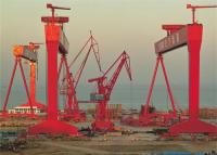 China 100t  To 1200t Rail Mounted Shipyard Port Cranes For Ship Building for sale