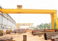 China A5 Workshop Light Rail Mounted Semi Gantry Cranes 18 Tons for sale