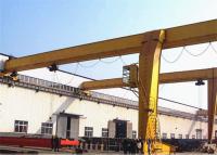 China 20T Concrete Plant Rail Mounted Semi Gantry Cranes 5m-35m Span for sale
