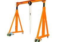 China 0.5t-30t Customized Small Portable Gantry Crane With 4 Wheels for sale