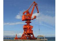 China 8.5m-30m Working Radius 300t Shipyard Port Cranes Four Link Door Base Boom Lift Crane for sale