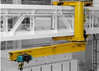 China Europe Style Wall Mounted Slewing Jib Crane Hoist Anti Derailment for sale