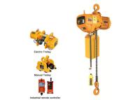 China 0.25t-50t Workshop Hook Electric Chain Hoist Crane 380V 220V for sale