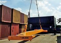 China SGS 40ft 20ft Semi Automatic Container Spreader for sale