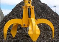 China 22KW Six Rotary Claws Hydraulic Scrap Grab Hoist Crane Parts for sale