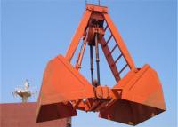 China 17T Double Flap Hydraulic Grab Bucket Remote Control Hoist Crane Parts for sale