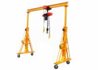China Mobile Adjustable Workshop Portal Gantry Crane 2.6m To 3.8m Lifting Height for sale