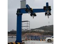 China 100 Ton Marina Boat Lifting Jib Crane 2m To 10m Lifting Height for sale