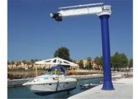 China Magicart 2.5KN-200KN Floor Mouted Boat Jib Crane Single Jib Portal Crane for sale