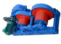 China Single Double Drum Electric Wire Rope Winches 7.7mm-65mm Rope Dia for sale