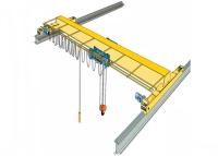 China Plants Span 35m Single Girder 5T Bridge Crane With Customizable Colors for sale