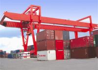 China 40t 50t Dock Rmg Rail Mounted Container Gantry Crane In Wharf for sale