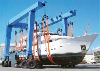 China Marine Travel Lift 50t 80t Boat Hoist Crane Port Gantry For Lift Yacht for sale