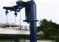China Pivoting 2-10m Boat Jib Crane Yacht Handling Equipment for sale