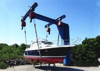 China Marina Boat Lifting 2-12t Jib Crane Pivot Design for sale