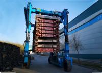 China El Container 40t Rtg Crane Rubber Tyre Mobile Portal Crane for sale