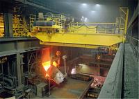China Foundry Ladle Casting Industrial Overhead Crane High Performance Double Girder for sale