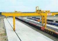 China RMG Ship Container Rail Mounted Gantry Crane Double Beam High Efficient for sale