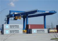 China Yard Outdoor Double Girders Container Gantry Crane RMG Rail Mounted for sale