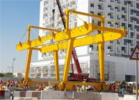 China Double Girder Beam Electric Goliath Or Gantry Frame Crane Equipment for sale