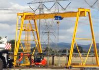 China Electric Monorail Single Box Girder Gantry Crane Customized for sale