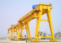 China High Safety Performance Double Girder Gantry Crane Rail Mounted MG Model for sale