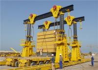 China Material Lifting Hydraulic Gantry Crane Hydraulic Mobile Travel Lift for sale