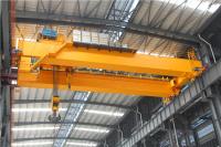 China Workshops Double Girder Overhead Crane EOT Crane 100t Load for sale